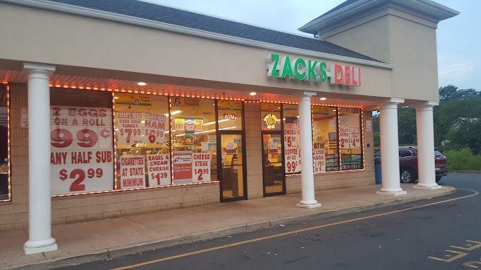 Zack's Deli in Central Jersey